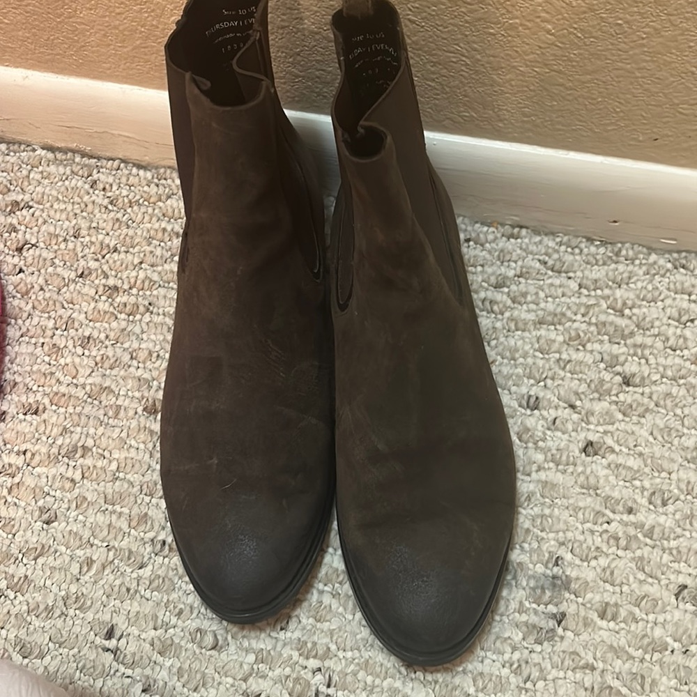 Thursday Boot Co Olive Chelsea Boots - Gem